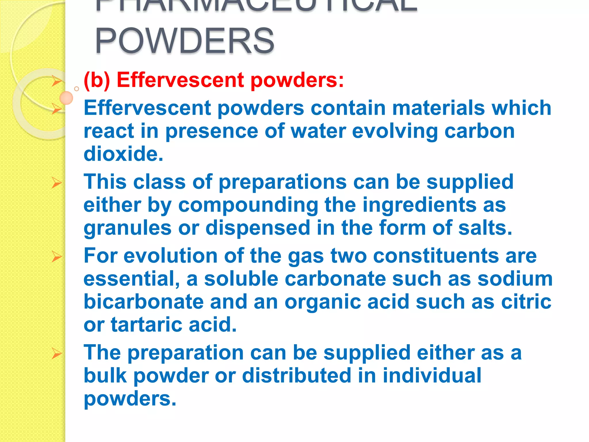 Pharmaceutical powders | PPTX