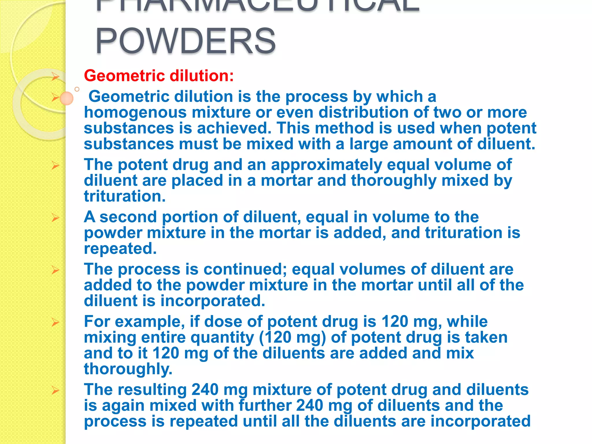 Pharmaceutical powders | PPTX