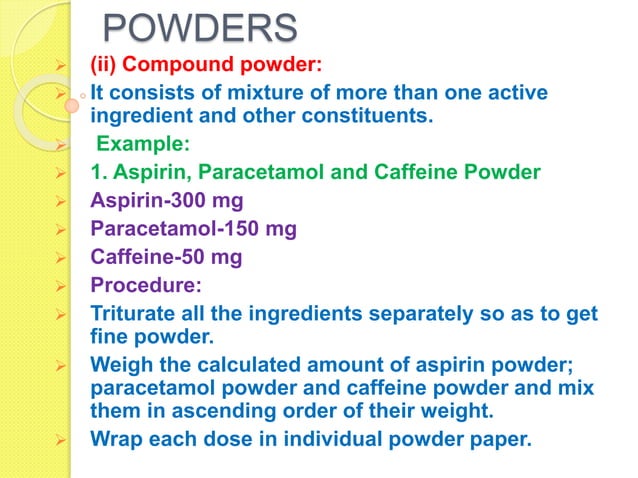 Pharmaceutical powders | PPTX