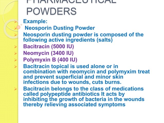 Pharmaceutical powders | PPTX