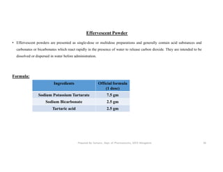 Pharmaceutical . powders . pdf . Pharmacy | PDF