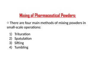 Pharmaceutical Powders Types baesd on uses.one shot pptx | PPT