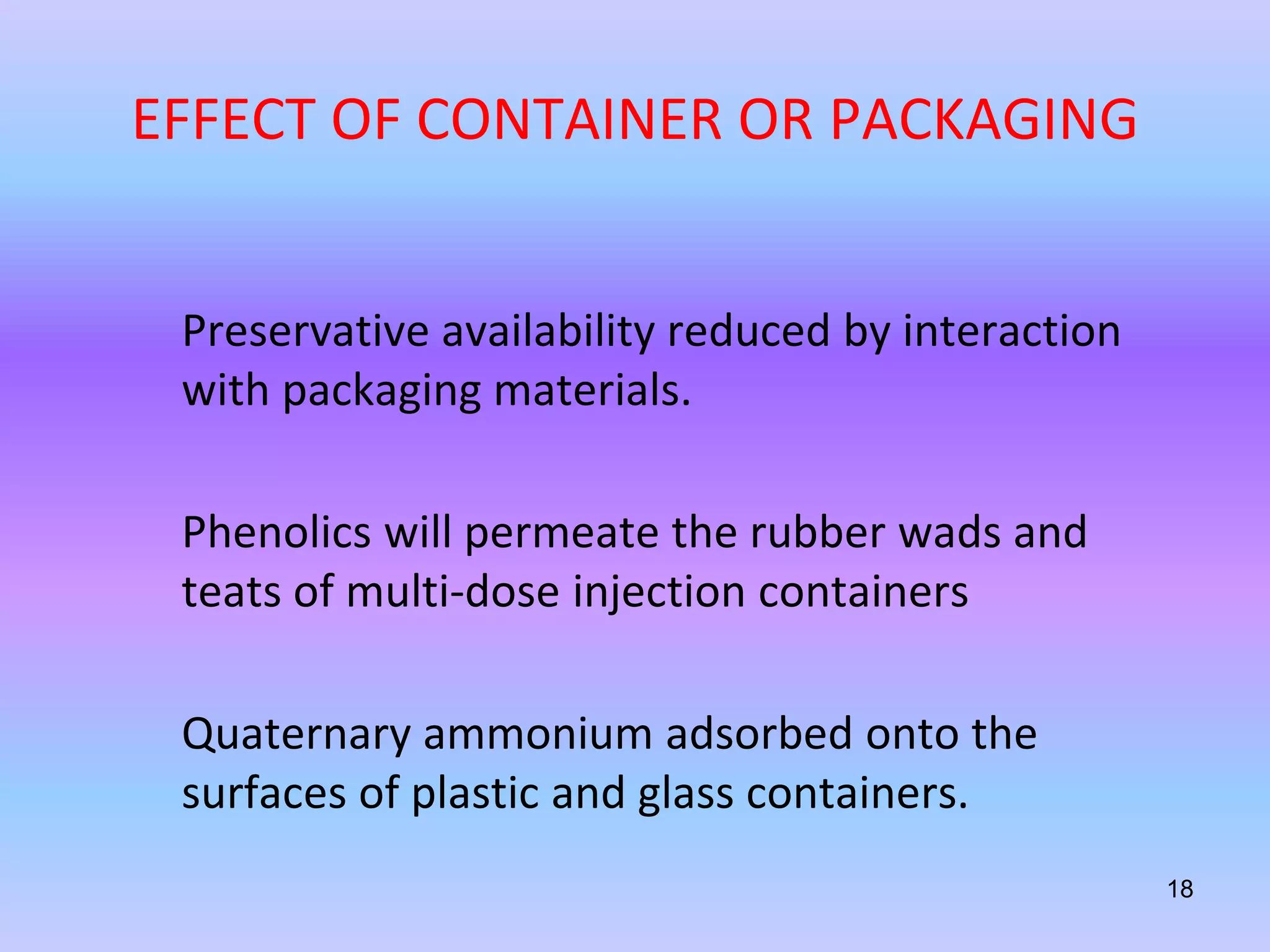 Pharmaceutical preservatives | PPTX