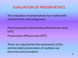 Pharmaceutical preservatives | PPTX