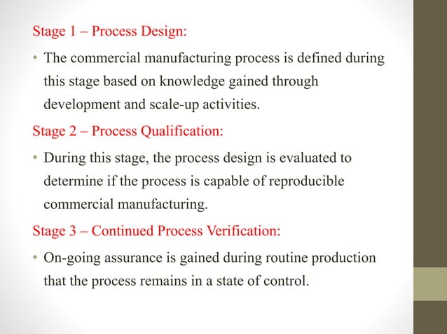 Pharmaceutical process validation.pptx | Pharmaceutical Industry ...