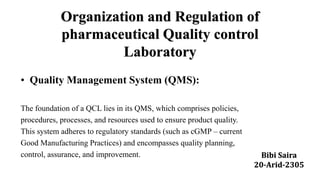 Pharmaceutical Quality Control Laboratory.pptx..........pptx