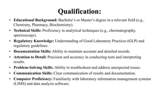 Pharmaceutical Quality Control Laboratory.pptx..........pptx