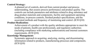 Pharmaceutical Quality System | PPTX