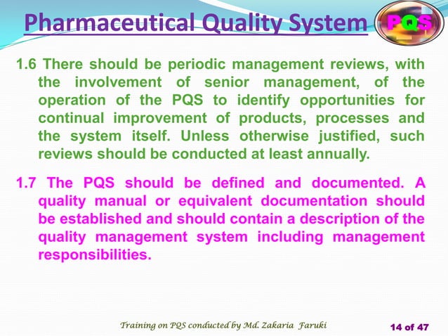Pharmaceutical Quality System .pdf | Pharmaceutical Industry | Industries