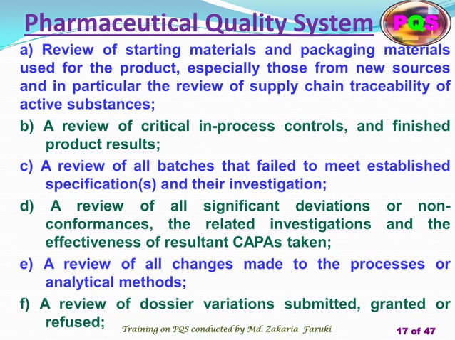 Pharmaceutical Quality System .pdf | Pharmaceutical Industry | Industries