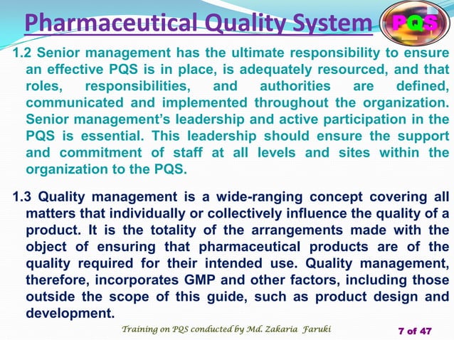 Pharmaceutical Quality System .pdf | Pharmaceutical Industry | Industries