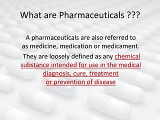 Pharmaceuticals | PPT
