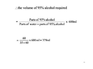 Pharmaceuticals calculations ppt | PPTX