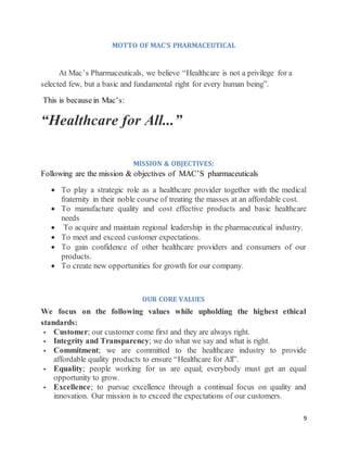 Javan Besa's Pharmaceutical science attachment report | DOCX
