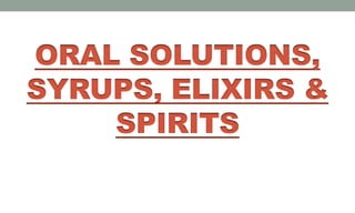 Pharmaceutical solutions | PPTX
