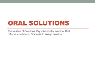 Pharmaceutical solutions | PPTX
