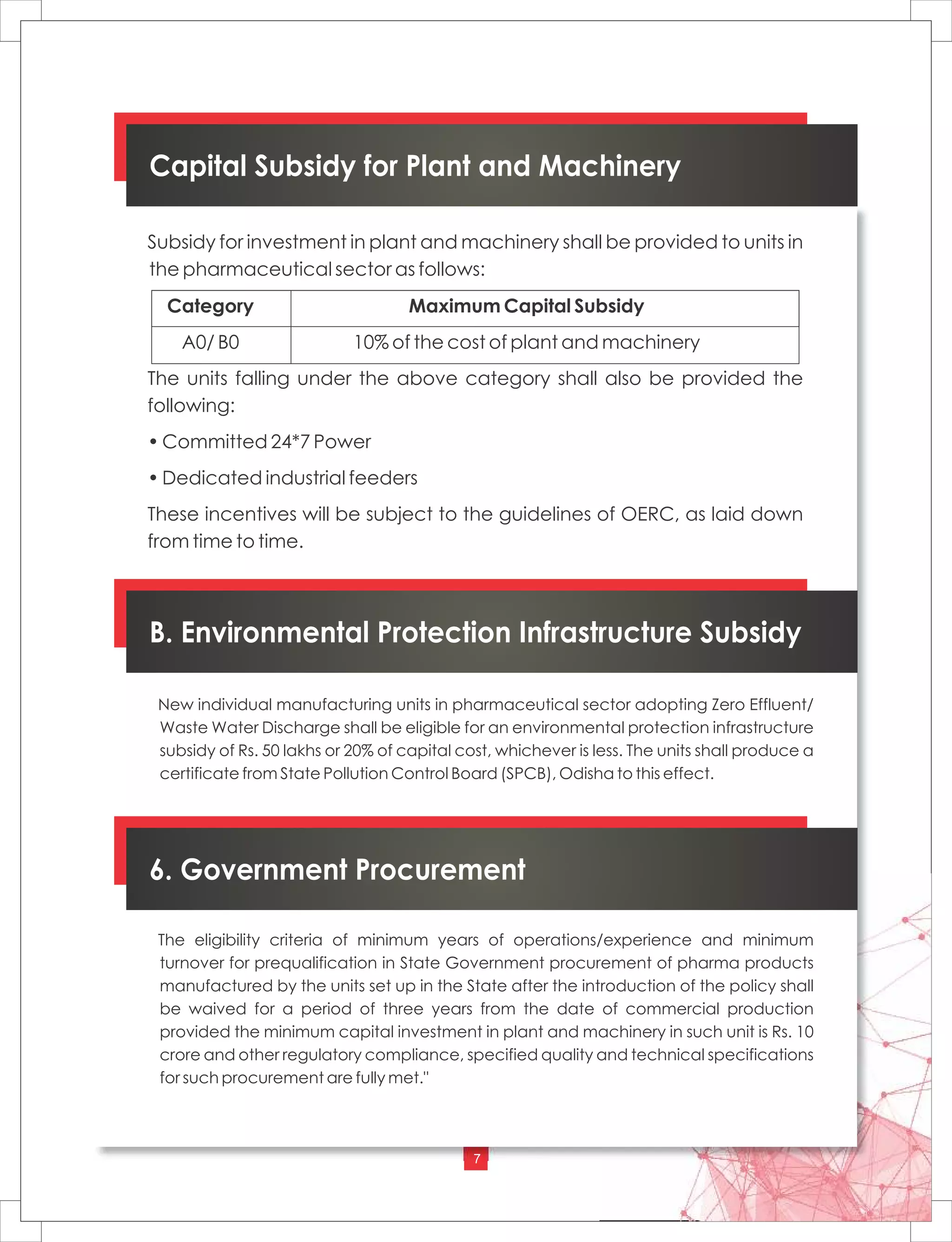 Odisha Pharmaceuticals Policy 2016 | PDF