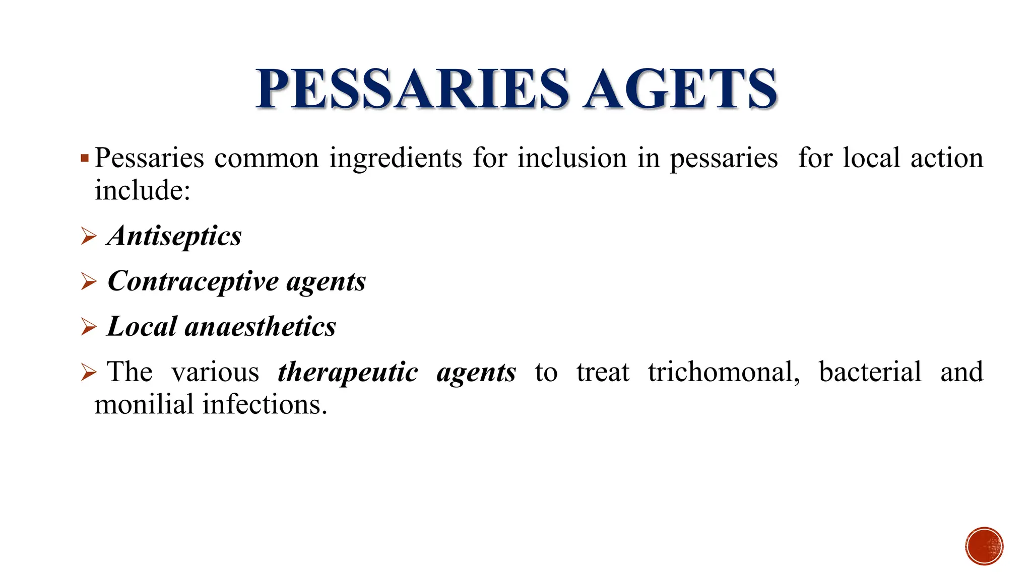 PHARMACEUTICAL SUPPOSITORIES & PESSARIES.ppt