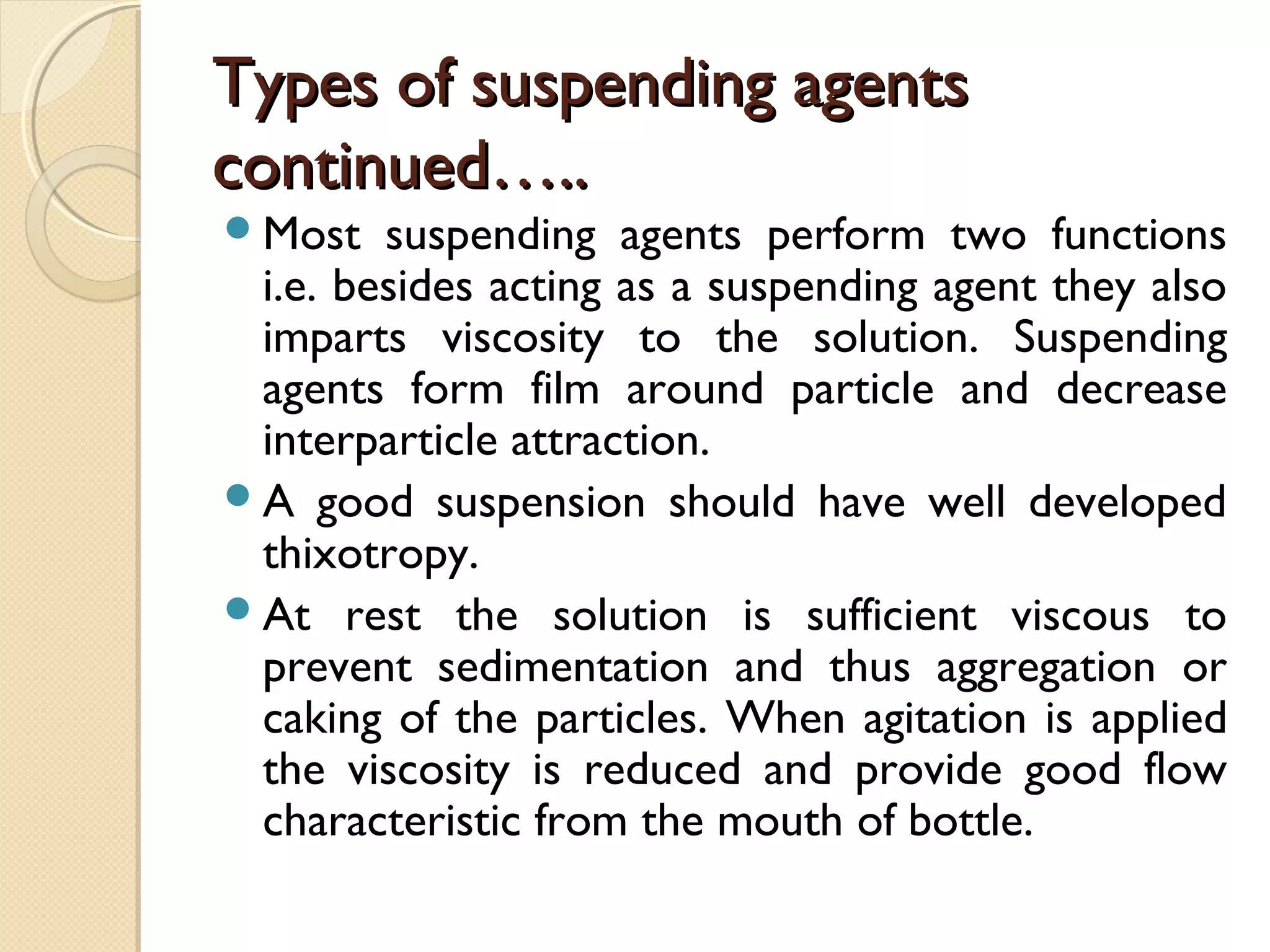 Pharmaceutical suspension | PPT