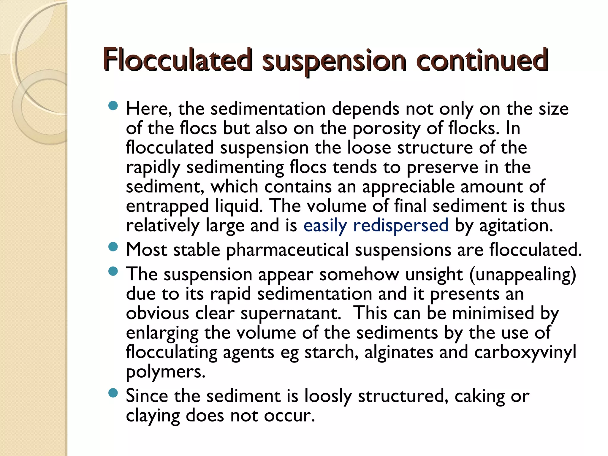 Pharmaceutical suspension | PPT