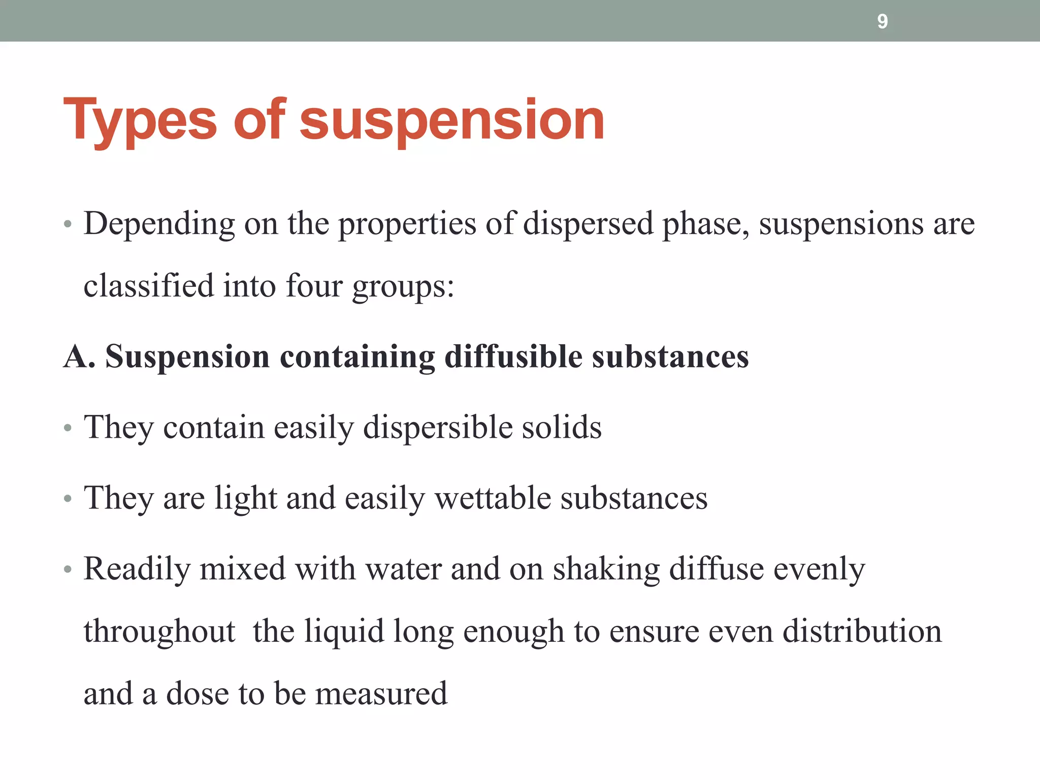 Pharmaceutical suspension | PPT