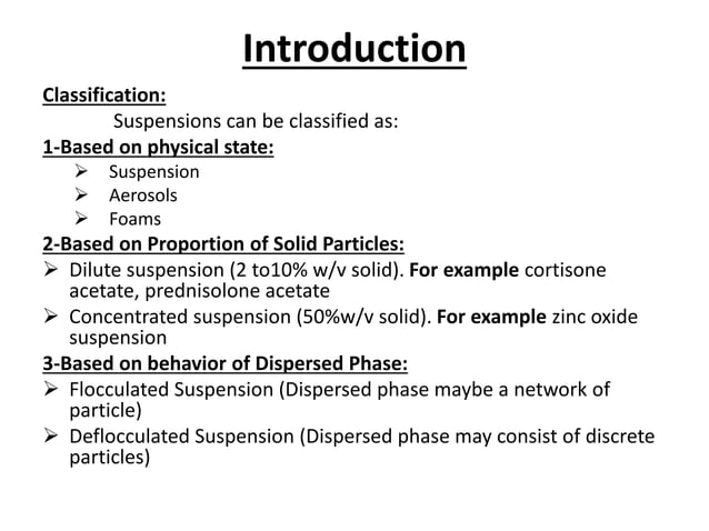 Pharmaceutical Suspensions | PPTX | Pharmaceutical Drugs | Medical Health