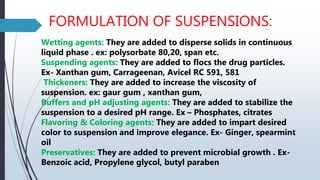 Pharmaceutical suspensions | PPTX