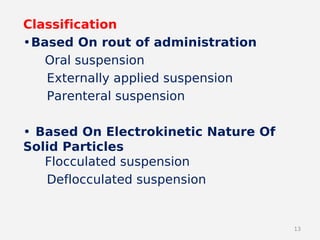 Pharmaceutical suspensions sb | PDF