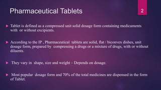PHARMACEUTICAL TABLETS.pptx