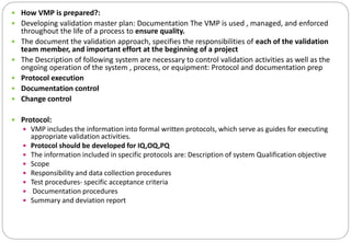 Pharmaceutical validation | PPT