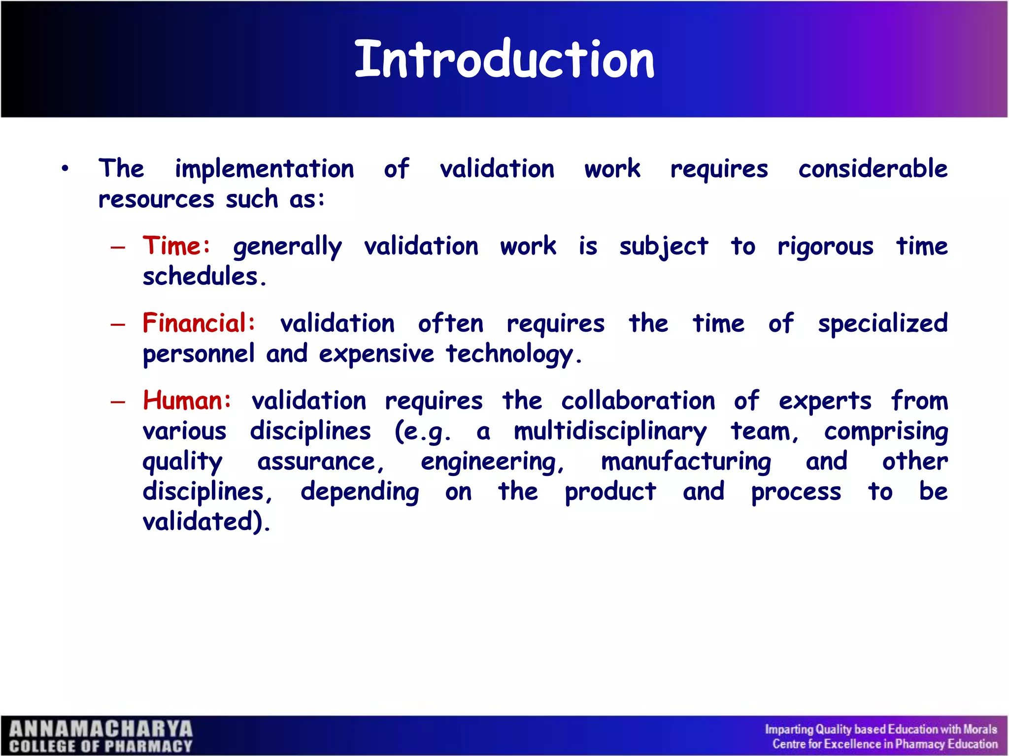 Pharmaceutical Validation Pdf Business Business And Finance