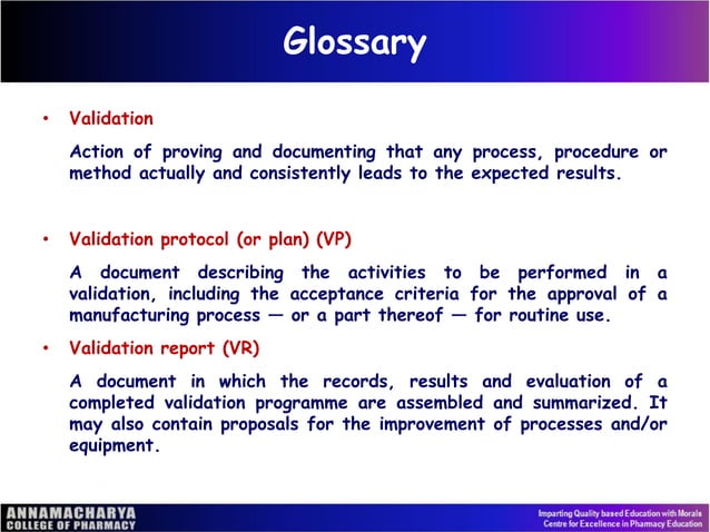 Pharmaceutical Validation.pdf | Business | Business and Finance