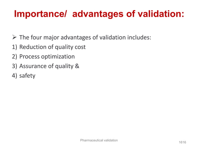 Pharmaceutical validation, calibration & qualifications | PPTX ...