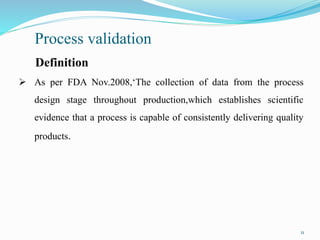 Pharmaceutical validation ppt Rahul Dalvi | PPTX