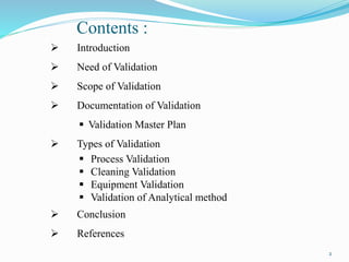 Pharmaceutical validation ppt Rahul Dalvi | PPTX