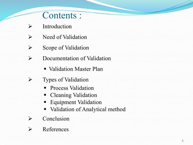 Pharmaceutical validation ppt Rahul Dalvi | PPTX