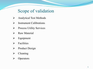 Pharmaceutical validation ppt Rahul Dalvi | PPTX