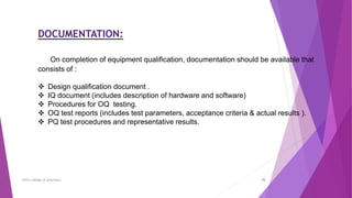 QUALIFICATION OF HPLC , HPLC | PPTX