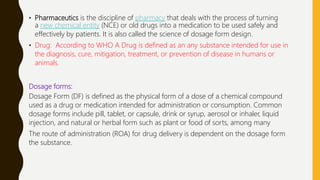 Pharmaceutics | PPT