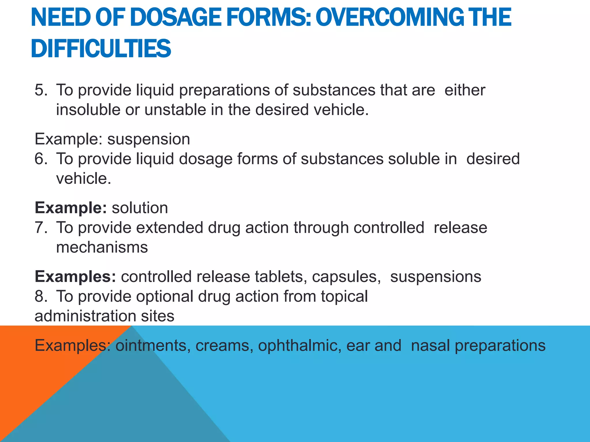 Pharmaceutics i-dosage-form | PDF | Pharmaceutical Industry | Industries