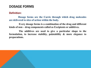 Pharmaceutics i-dosage-form | PDF