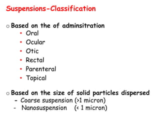 Pharmaceutics - suspension | PDF