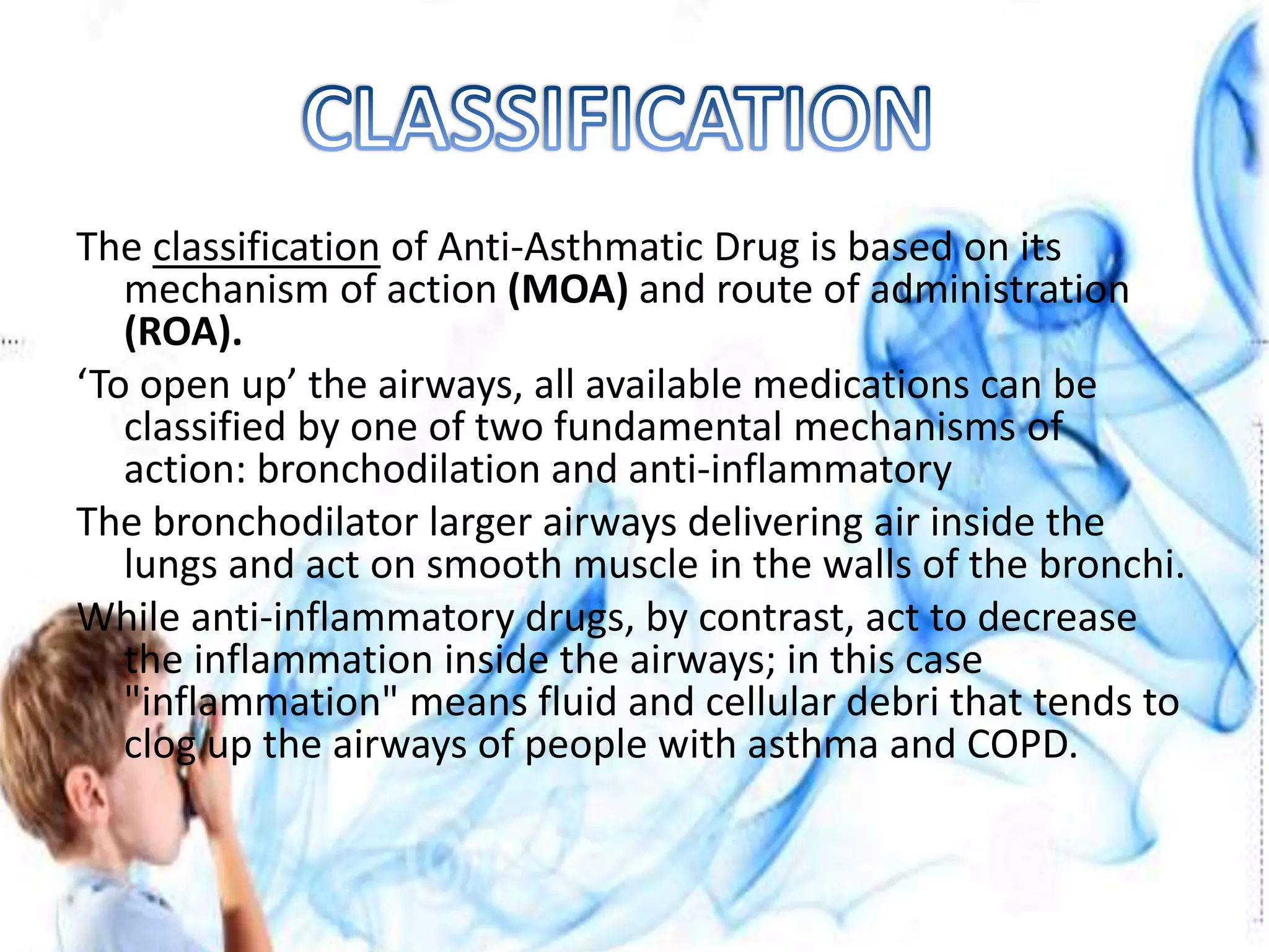ANTI ASTHMATIC DRUGS | PPTX
