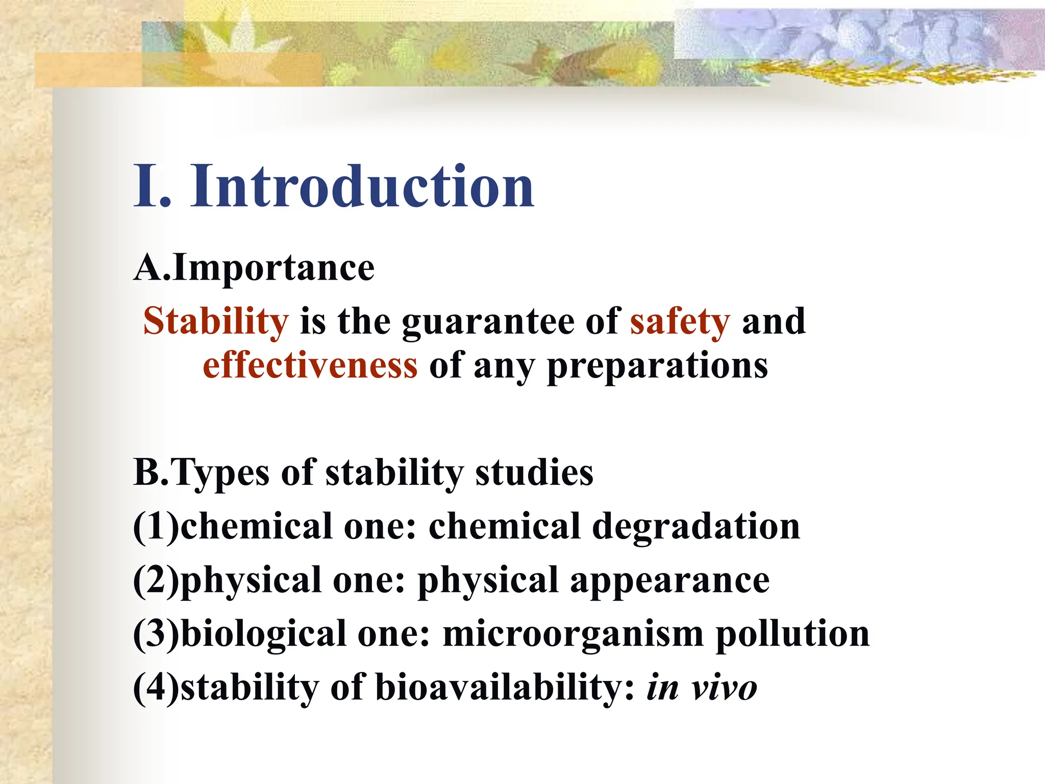 STABILITY OF DRUG PRODUCT in pharmaceuticals.ppt