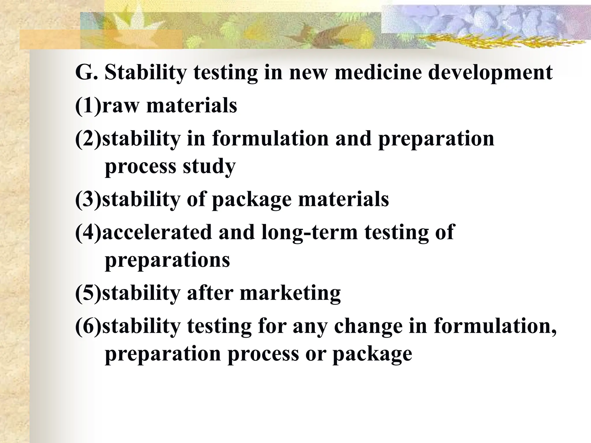 STABILITY OF DRUG PRODUCT in pharmaceuticals.ppt