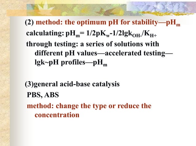 STABILITY OF DRUG PRODUCT in pharmaceuticals.ppt | Chemistry | Science