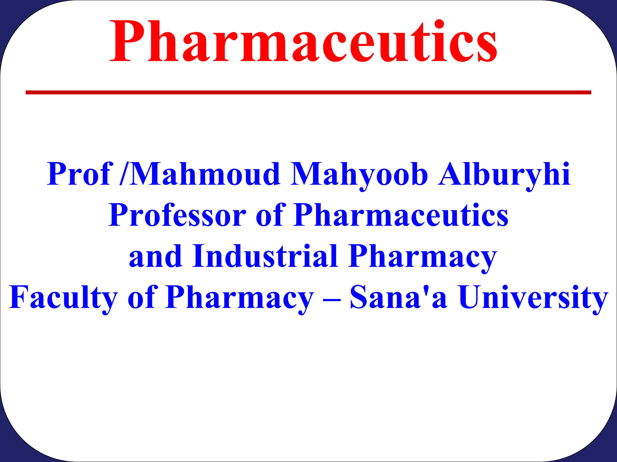 pharmaceutics I - susp (1).pdf clinicle phermacy | PDF