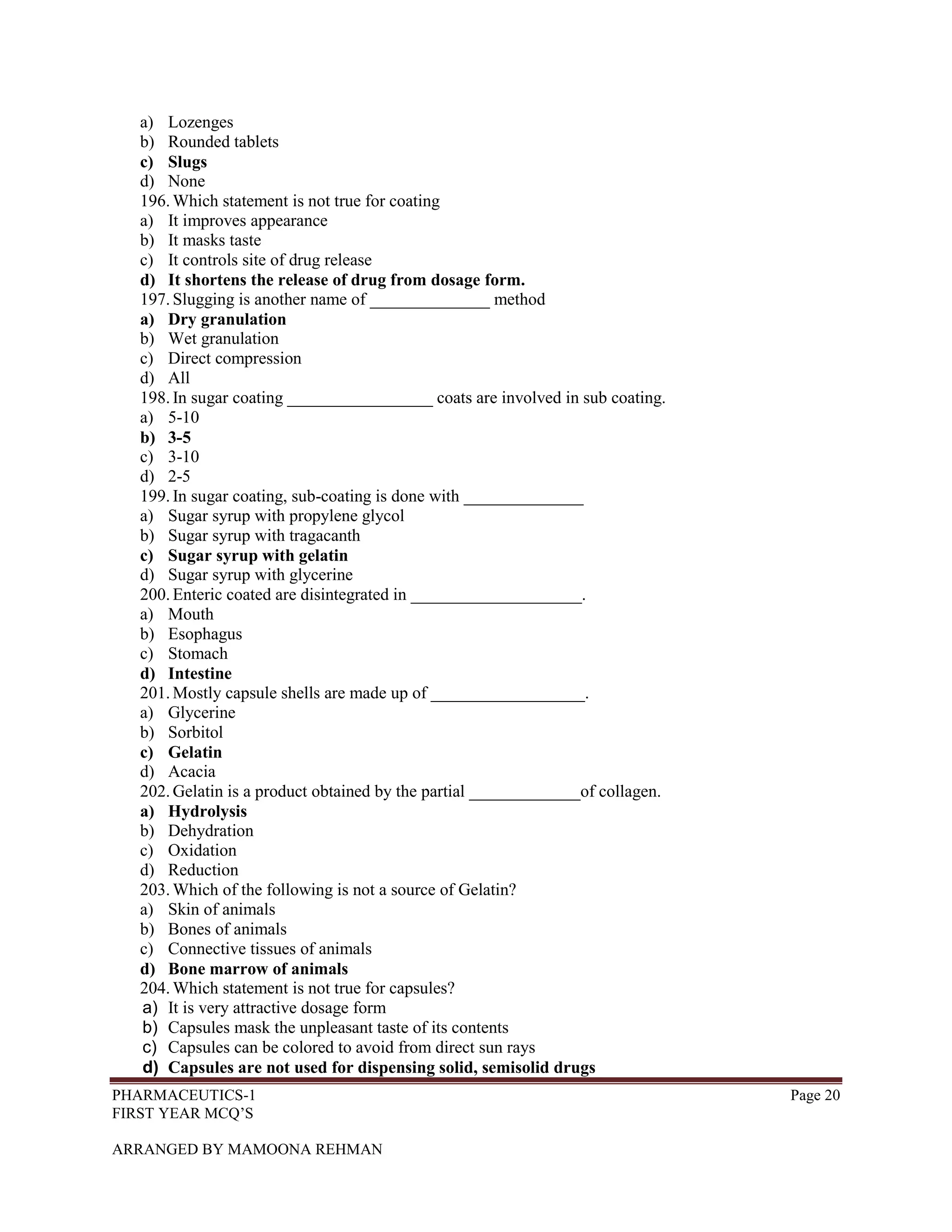 PHARMACEUTICS MCQS.pdf