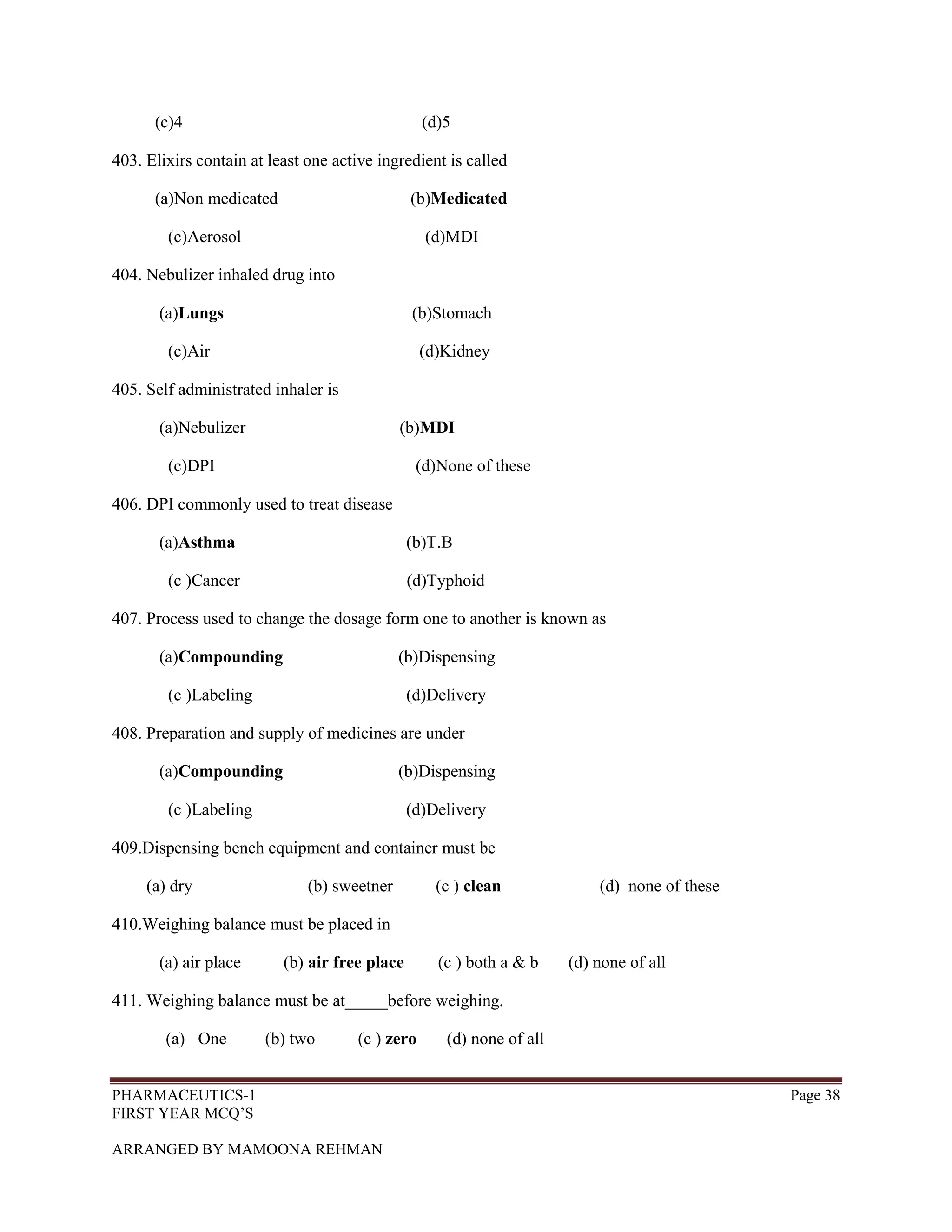 PHARMACEUTICS MCQS.pdf