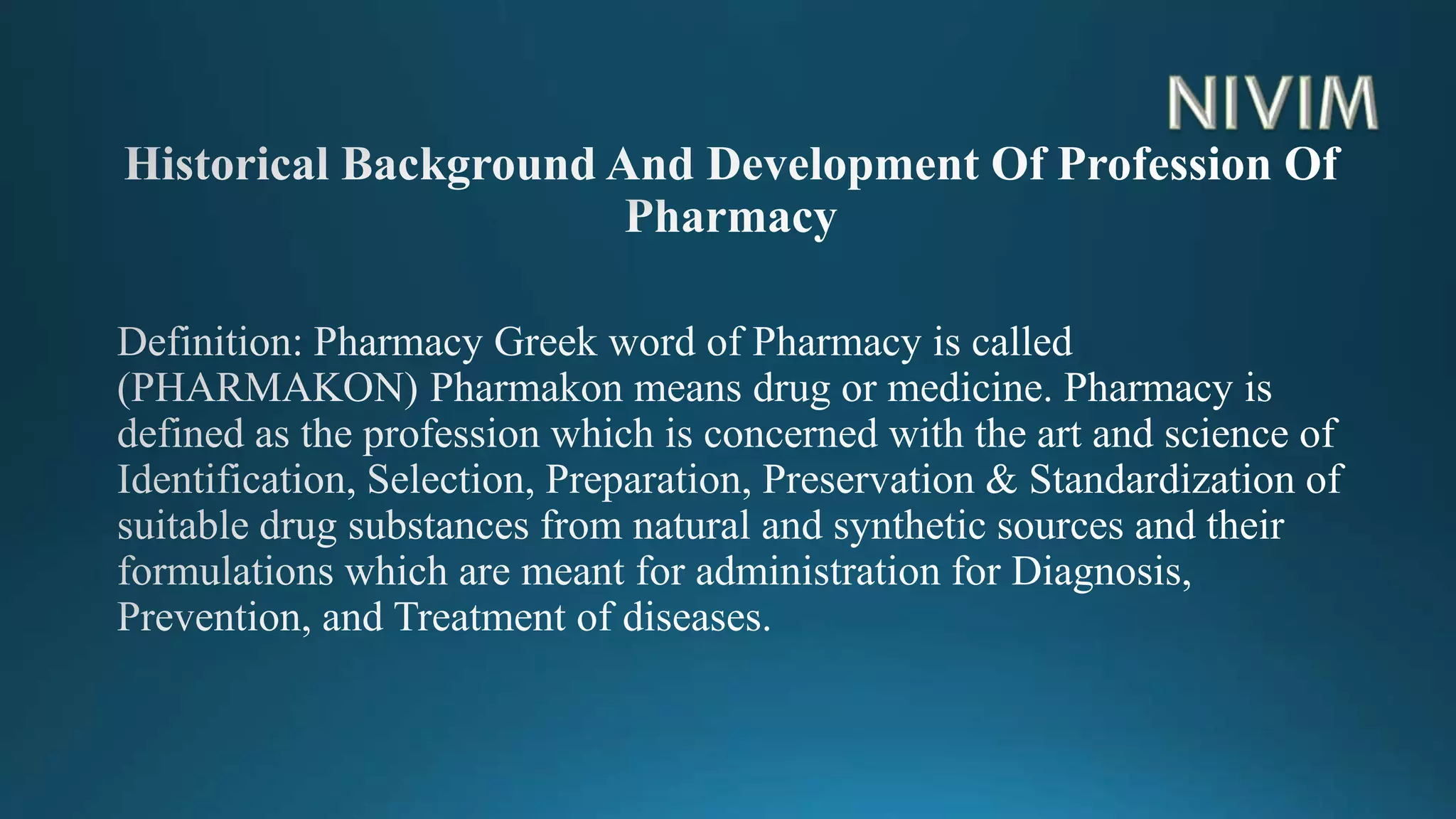 Pharmaceutics Unit -1.pptx